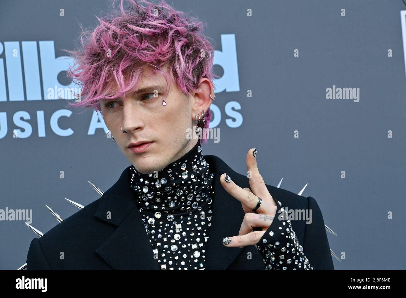 Las Vegas, United States. 15th May, 2022. Machine Gun Kelly attends the ...