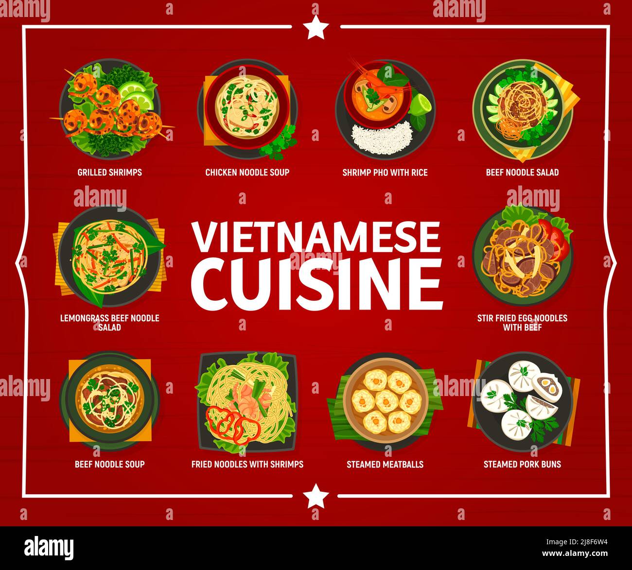 Pho bun Stock Vector Images - Alamy