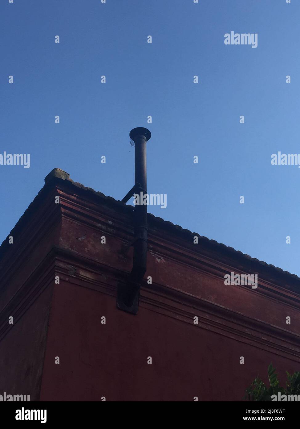 chimney of an old building Stock Photo - Alamy