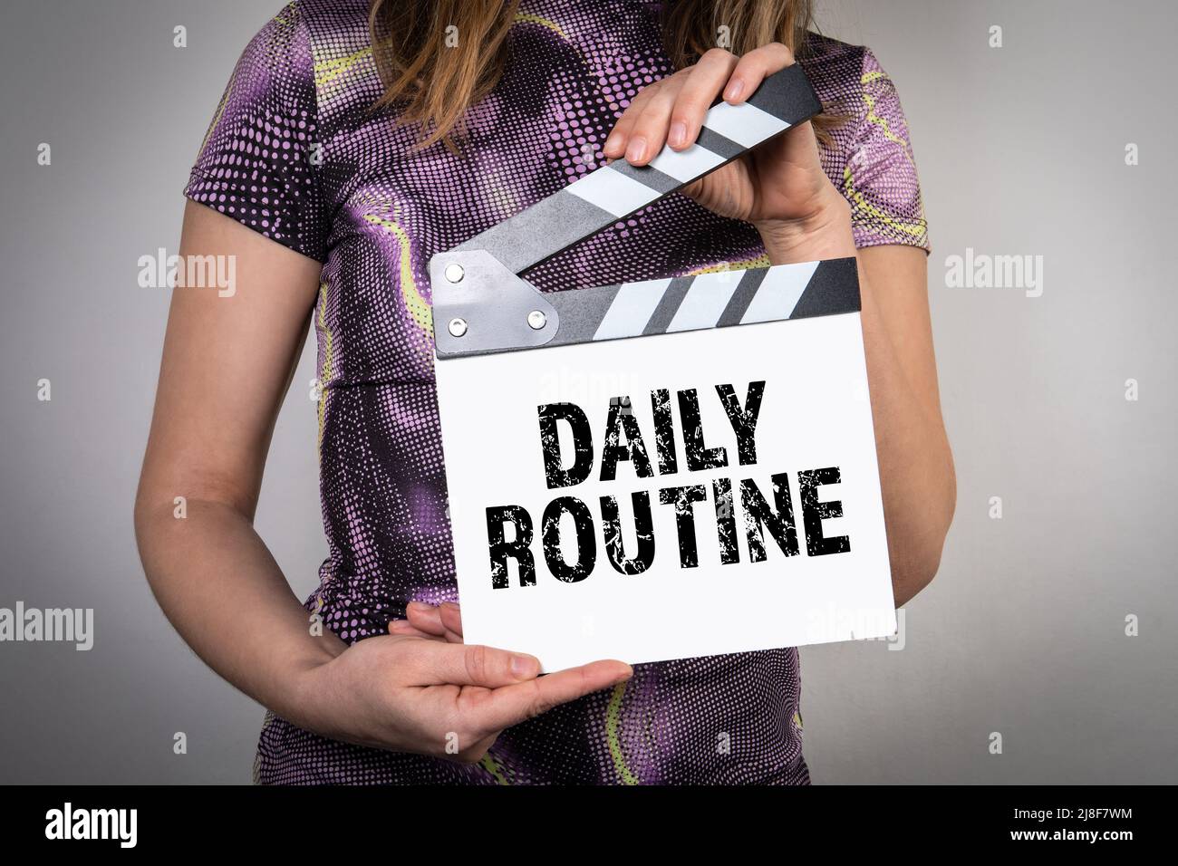 Daily routine of study hi-res stock photography and images - Alamy