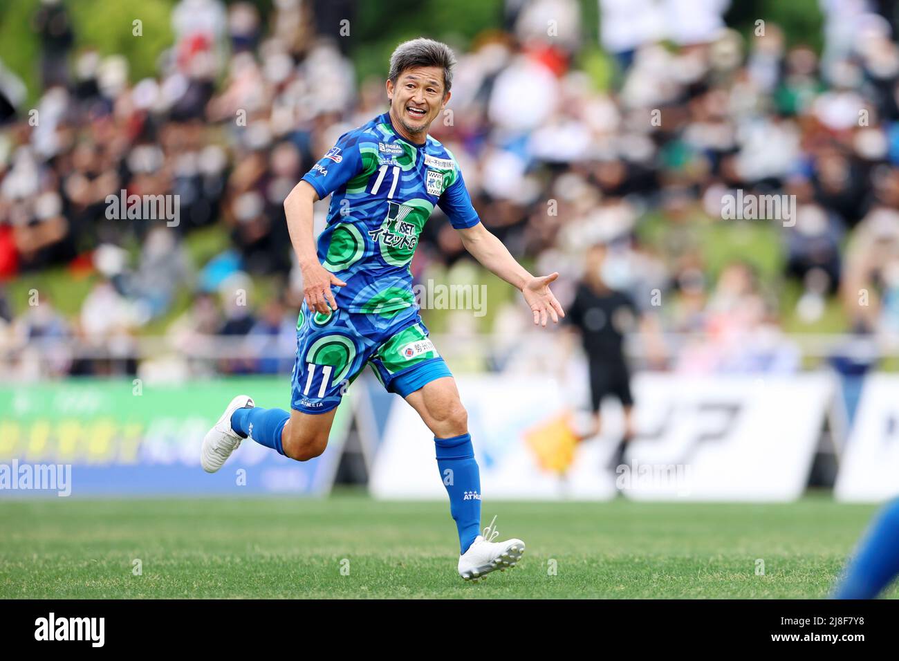 Suzuka Sports Garden, Mie, Japan. 15th May, 2022. Kazuyoshi Miura (PG), MAY 15, 2022 - Football ...