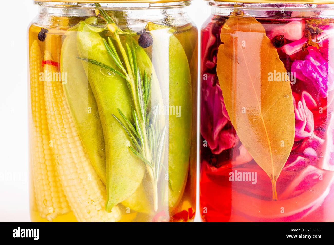 Pickles made with additive-free natural foods Stock Photo - Alamy