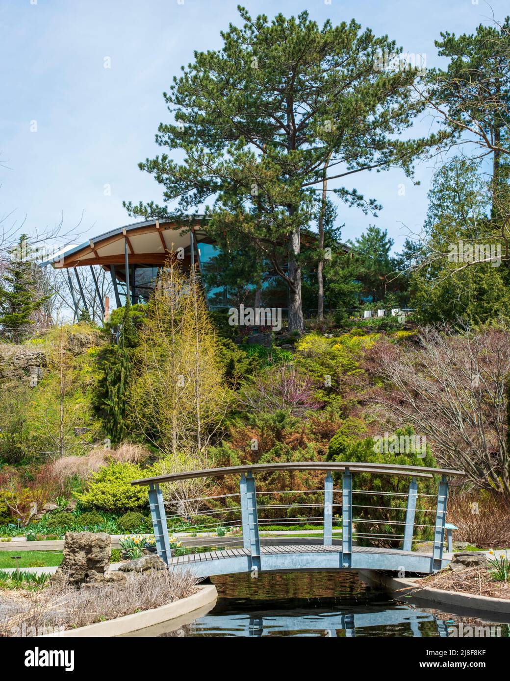 Royal Botanical Gardens - Rock Garden Stock Photo - Alamy