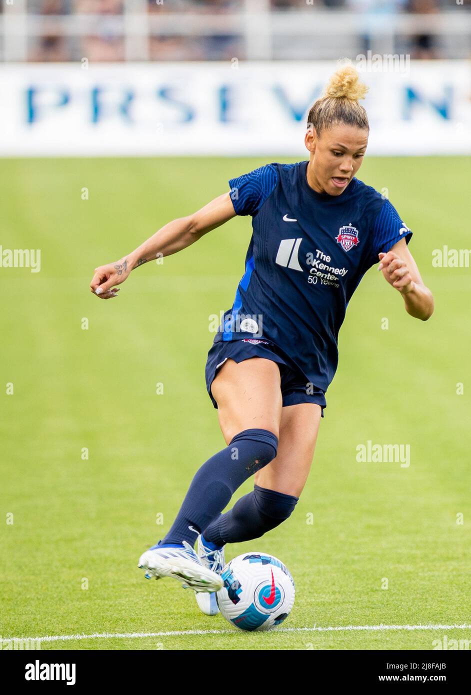 Trinity Rodman (#2 Washington Spirit) going forward during the national ...