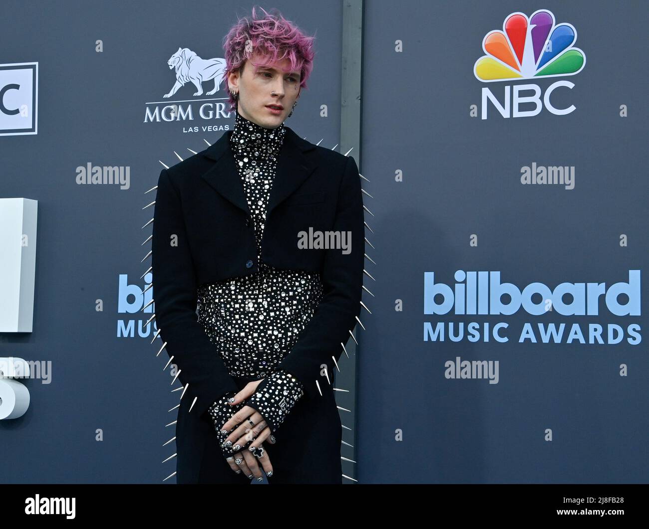Las Vegas, United States. 15th May, 2022. Machine Gun Kelly attends the ...