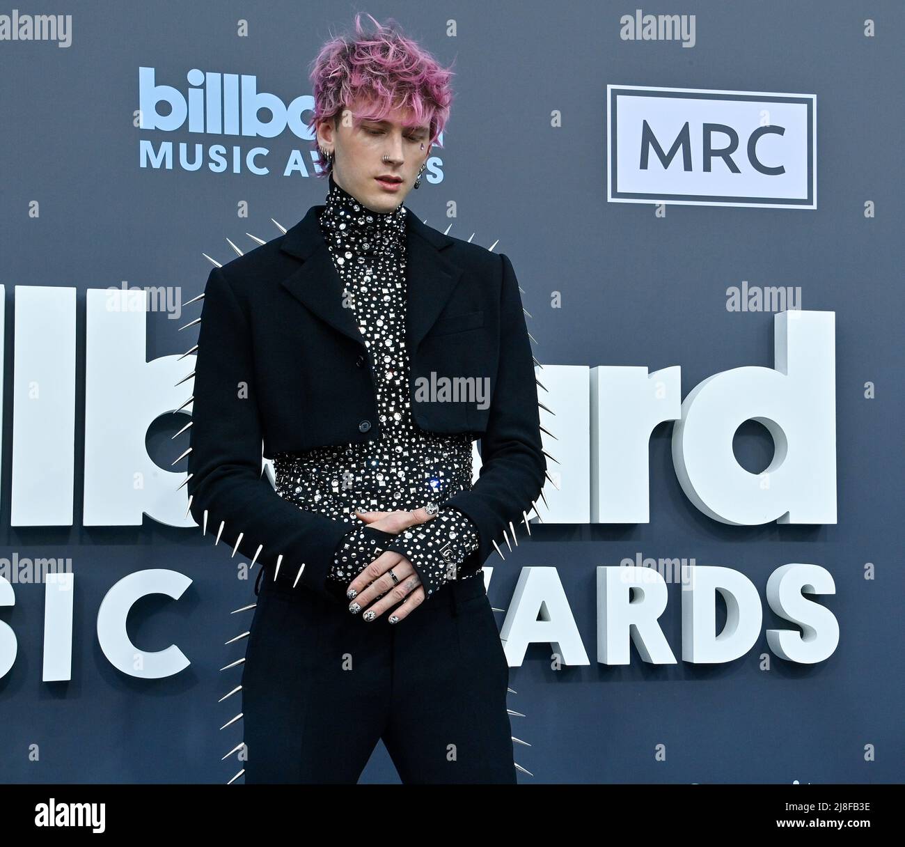 Las Vegas, United States. 15th May, 2022. Machine Gun Kelly attends the ...