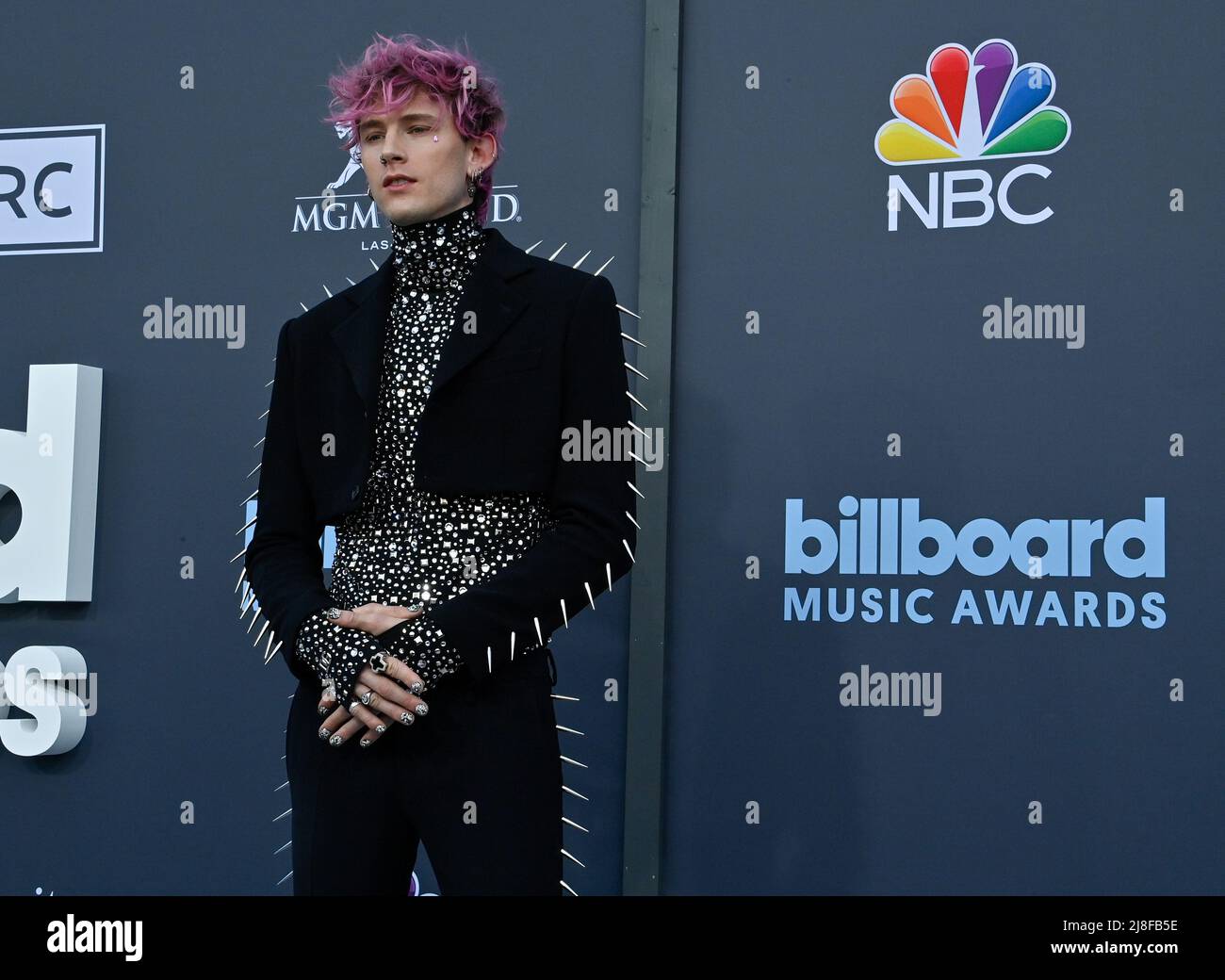 Las Vegas, United States. 15th May, 2022. Machine Gun Kelly attends the ...