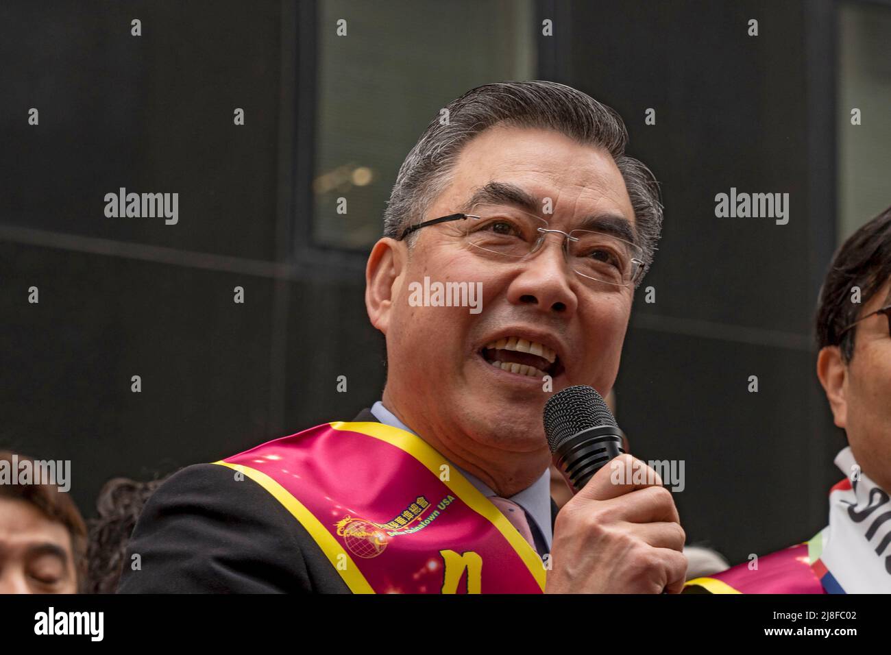 NEW YORK, NEW YORK - MAY 15: Chinese Consul General in New York Huang ...