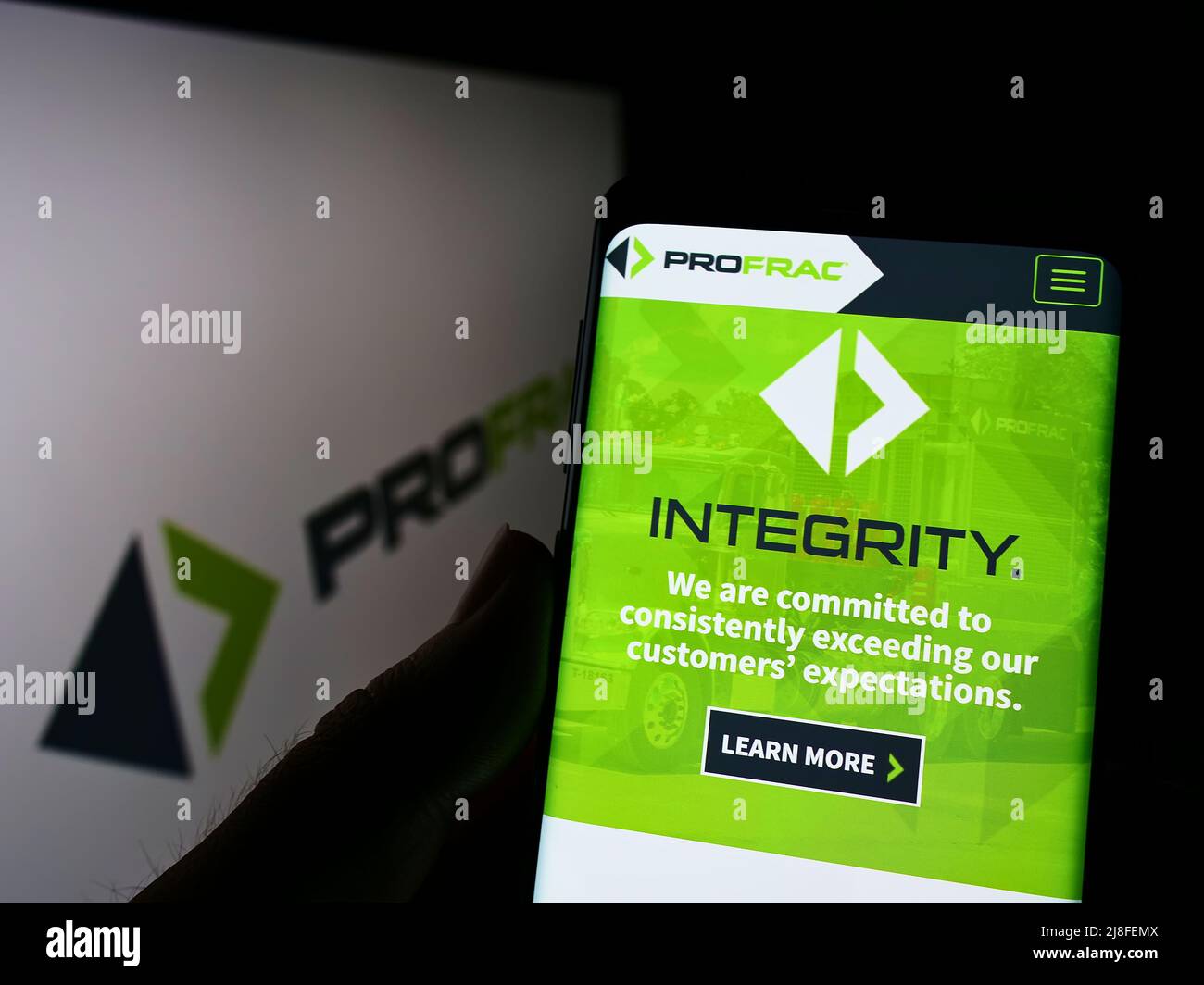 Profrac holding hi-res stock photography and images - Alamy