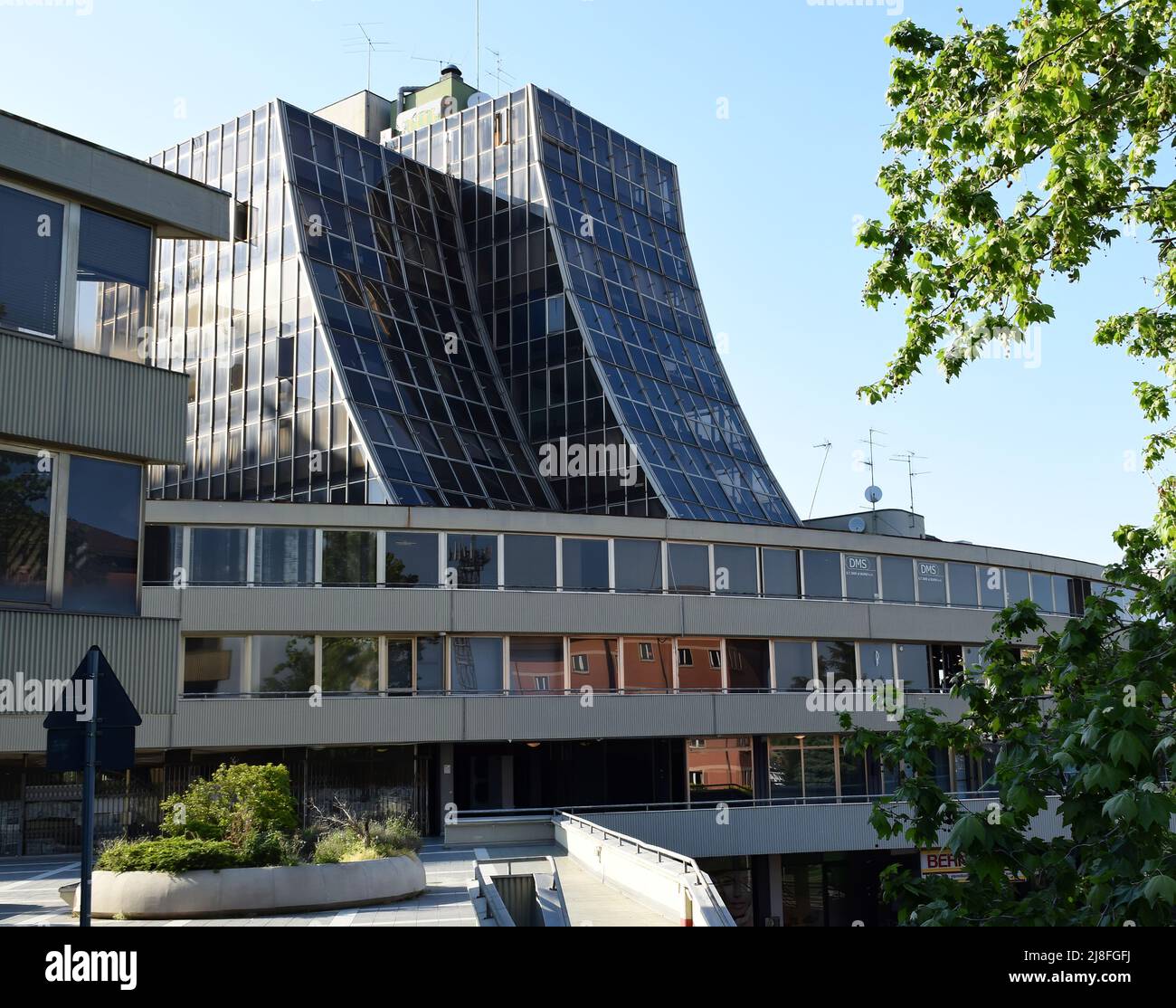 Modena - Italy, may 12, 2022: "Direzionale 70" famous commercial ...