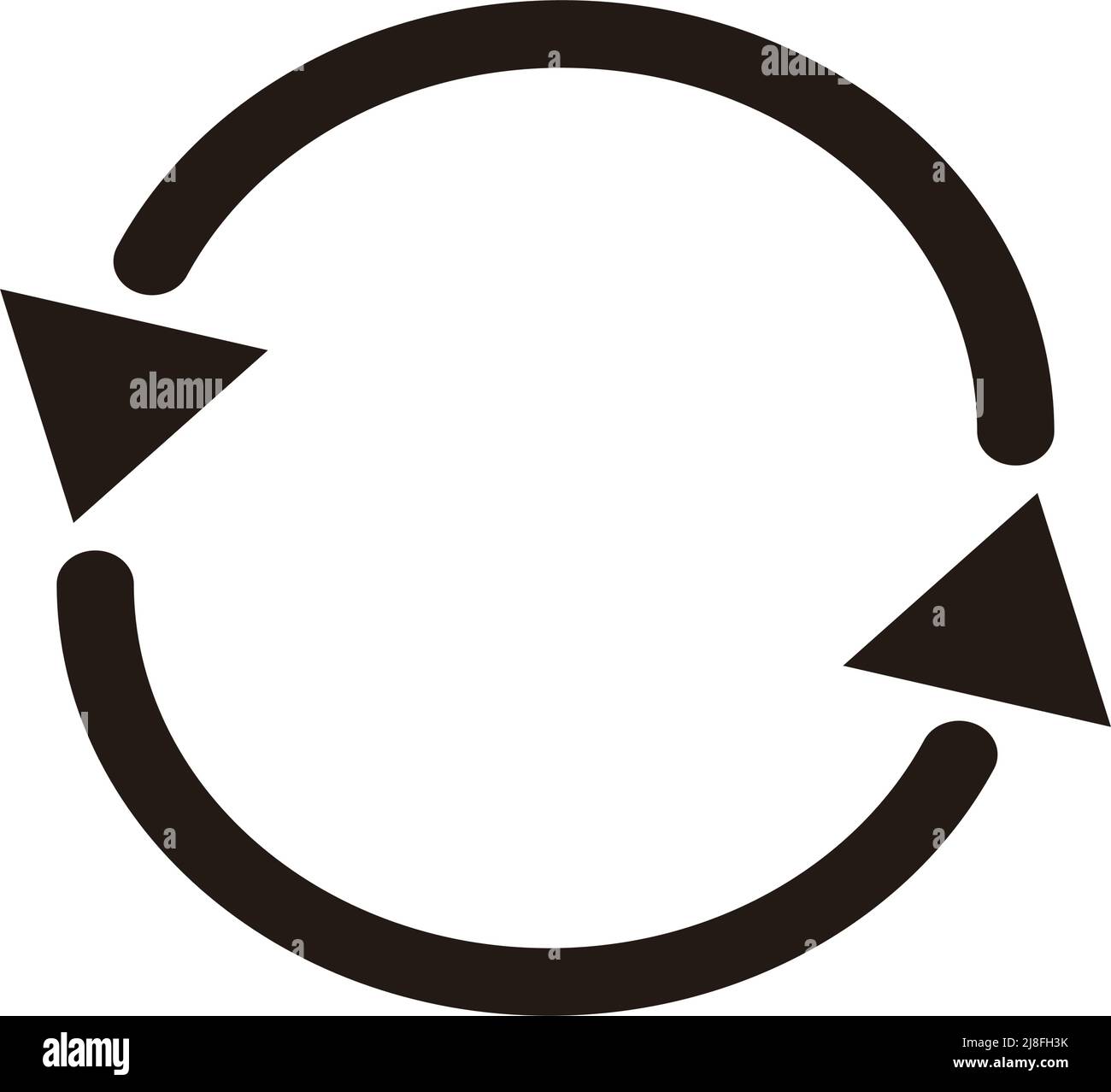 Rotating arrow icon. Simple vectors. Editable vector Stock Vector Image ...