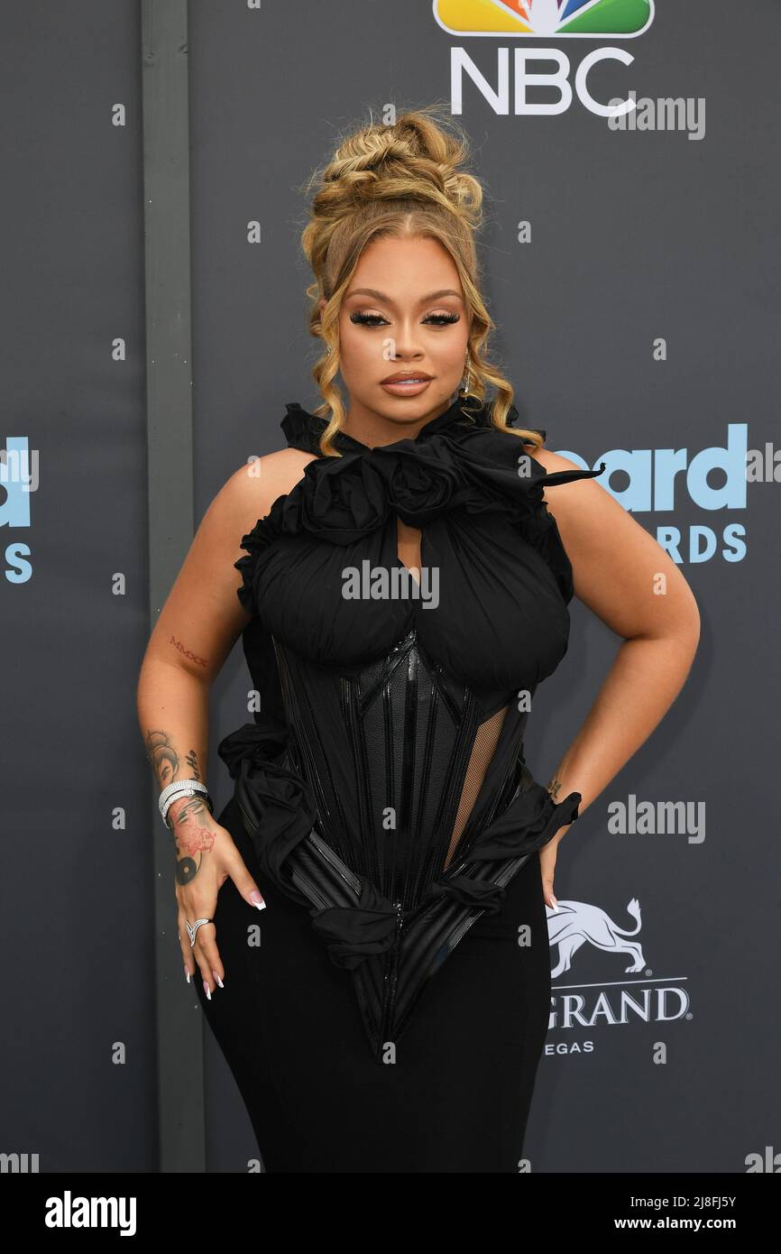 Las Vegas, USA. 15th May, 2022. Latto attends the 2022 Billboard Music ...