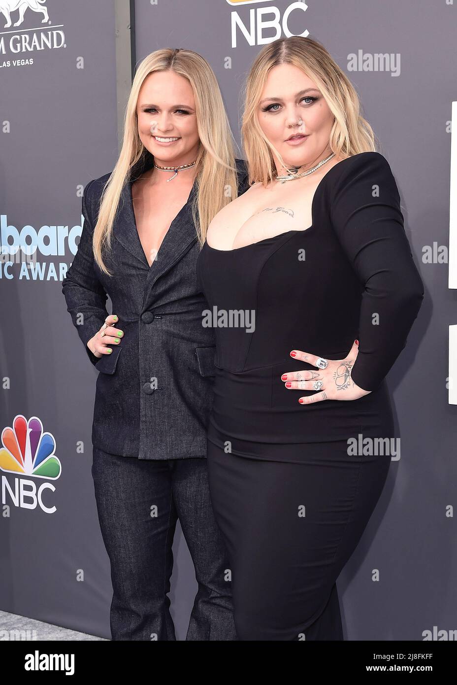 Las Vegas, USA. 15th May, 2022. Miranda Lambert and Elle King on the ...