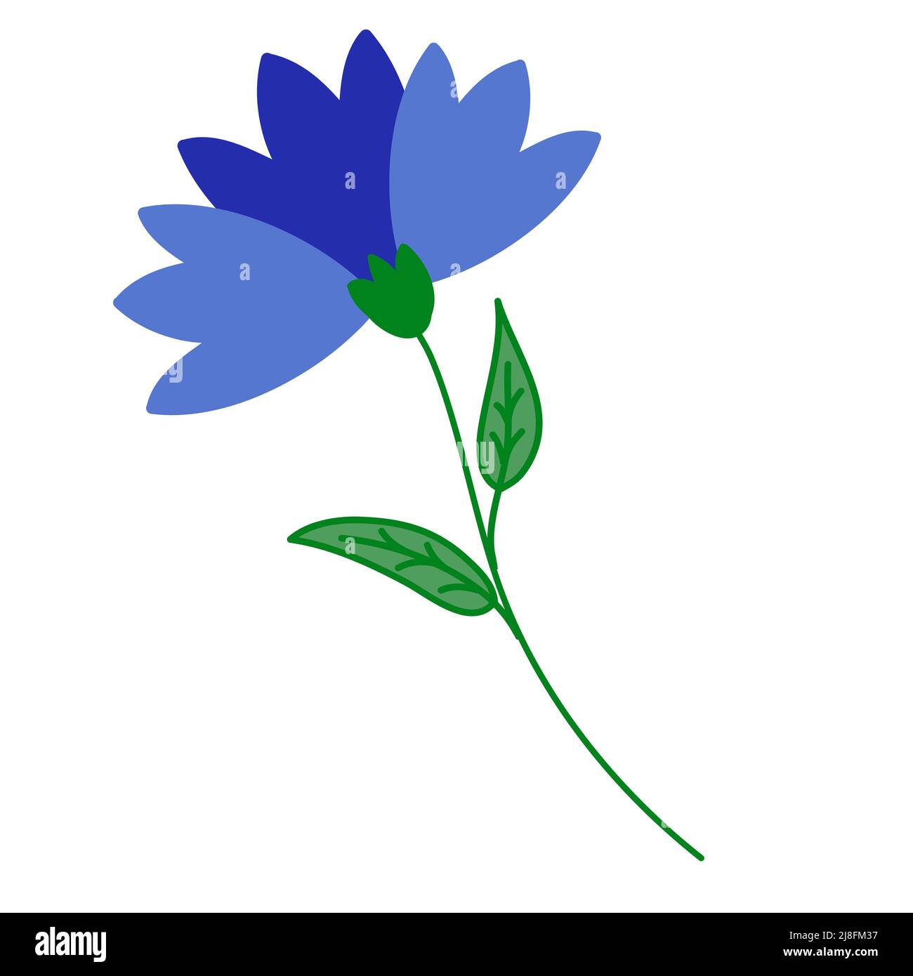 Turquoise Flower Clip Art