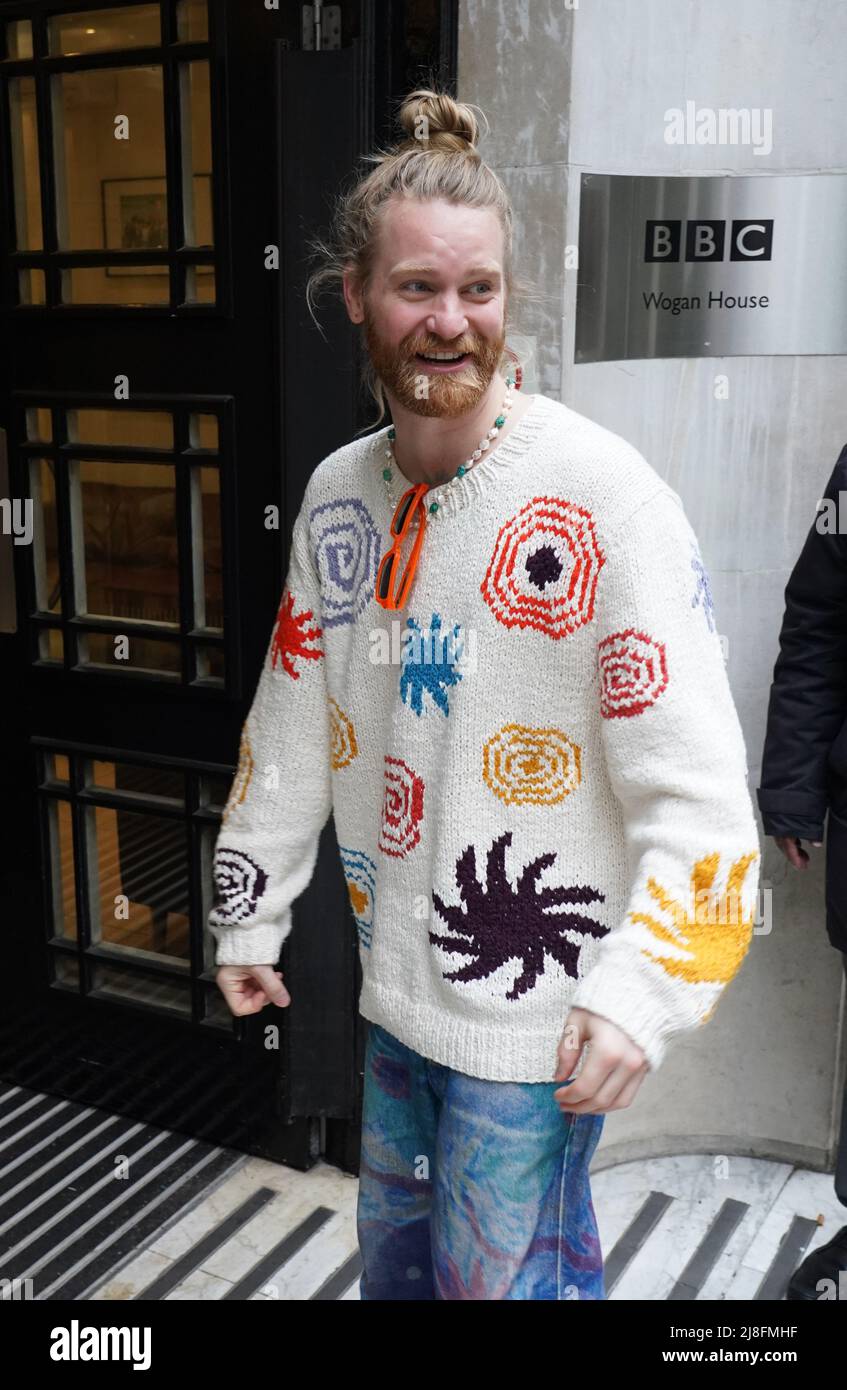 Sam Ryder, who finished second in the final of the Eurovision 2022 Song ...