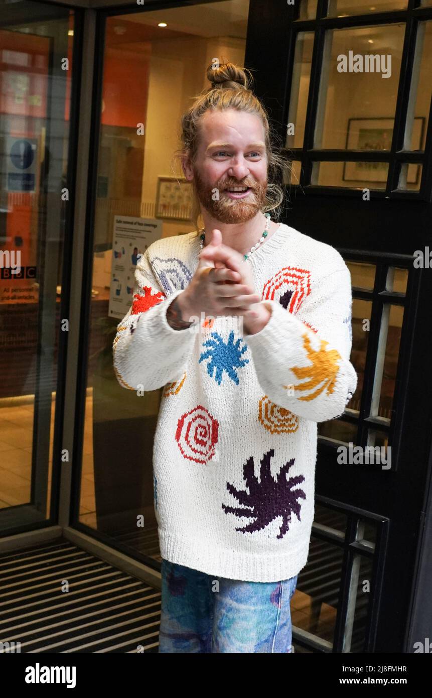 Sam Ryder, who finished second in the final of the Eurovision 2022 Song ...