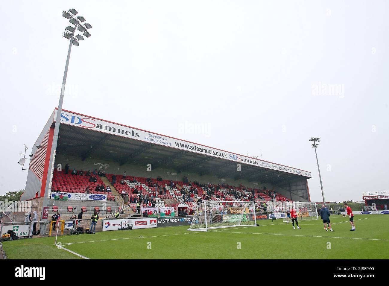 Wrexham stadium view hi-res stock photography and images - Alamy