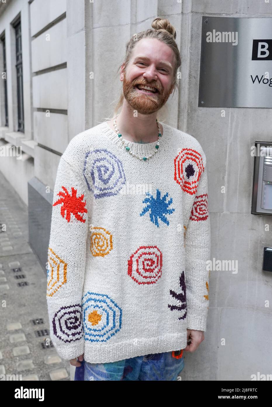 Sam Ryder, who finished second in the final of the Eurovision 2022 Song ...