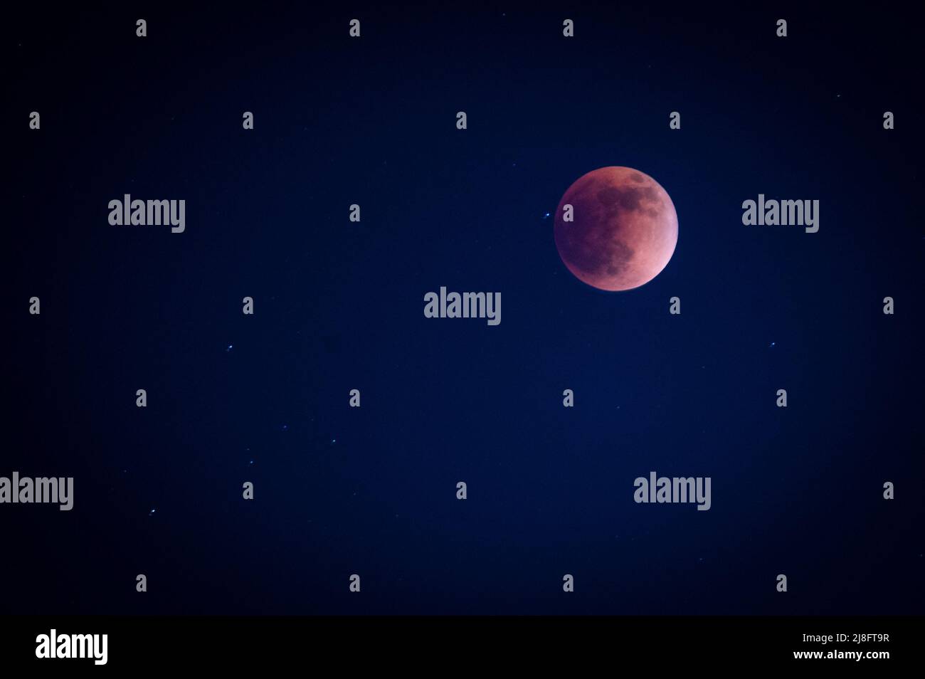 Real Blood Moon 2022