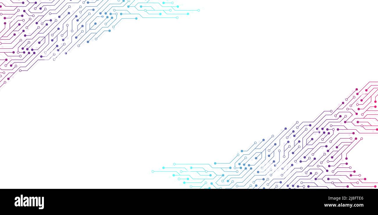 Computer motherboard background with circuit board electronic elements ...