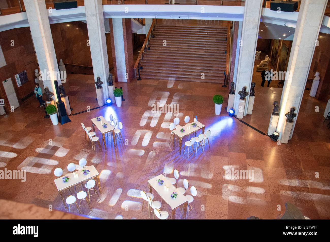 Event space within the Hungarian National Gallery, Buda Castle ...