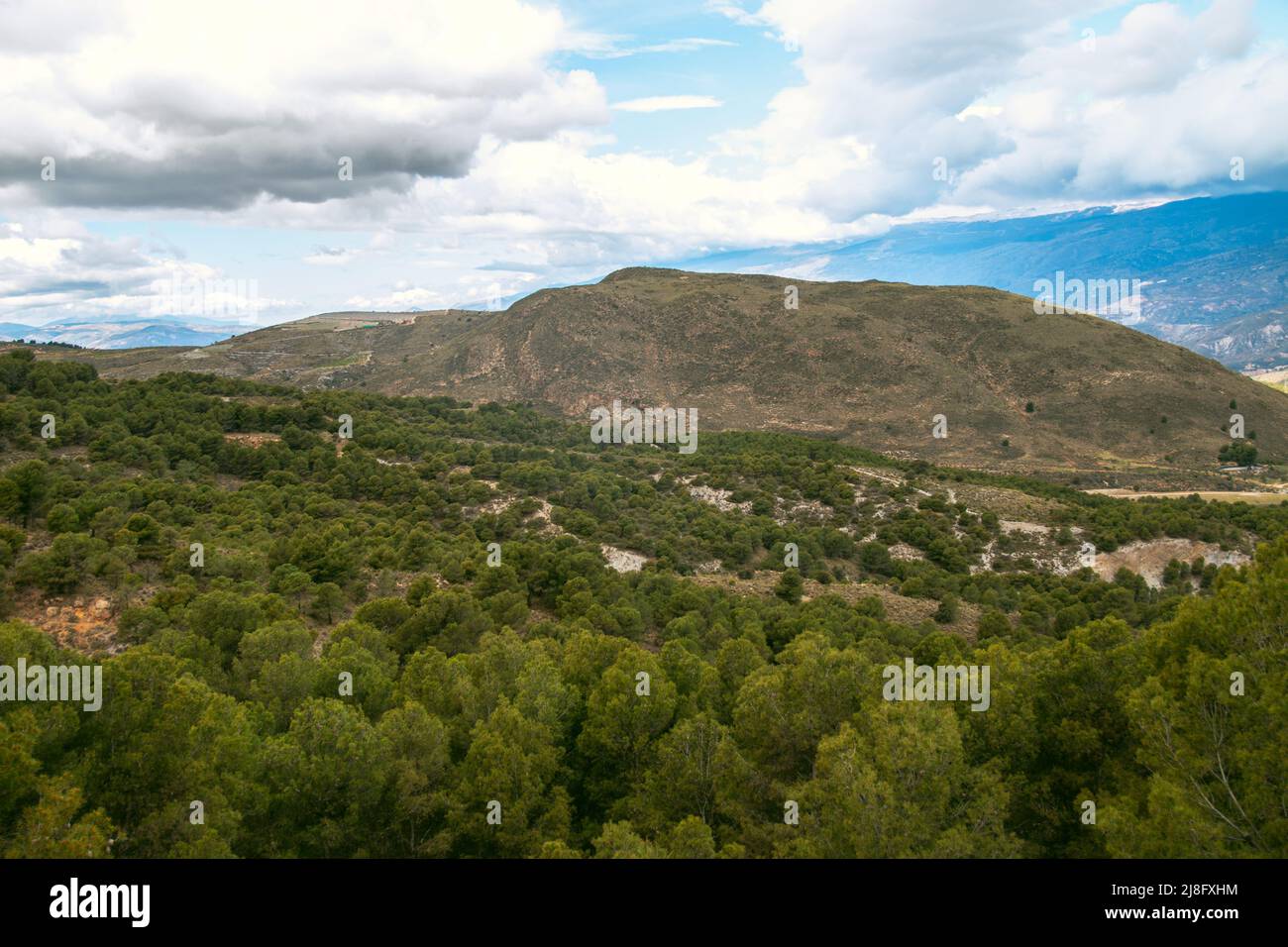 Mountain range of Gador, Spain Stock Photo - Alamy