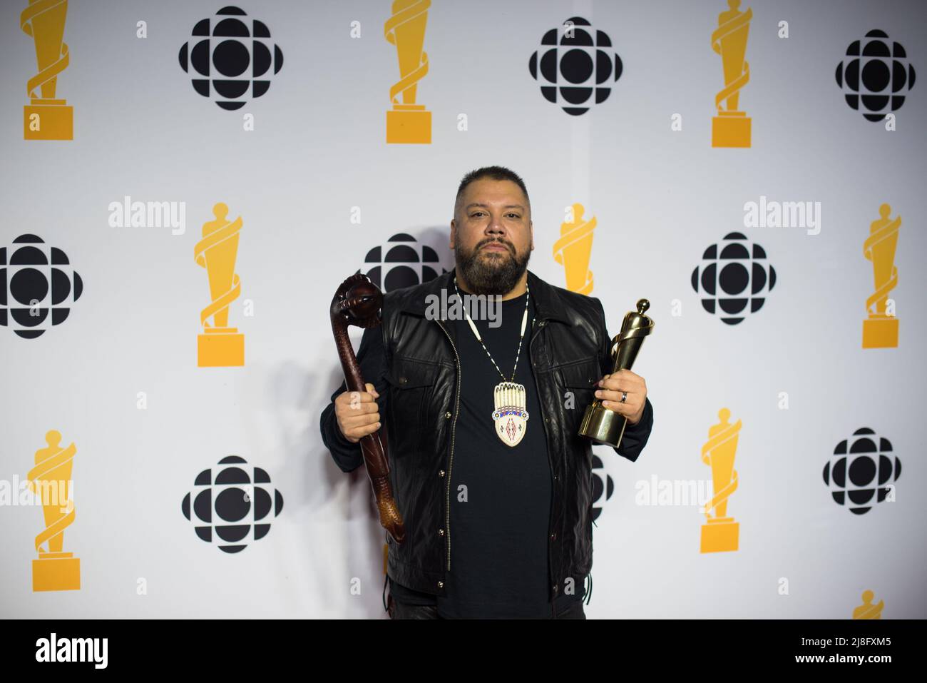 Toronto, Canada. 15th May, 2022. DJ Shub poses for a photograph at the ...
