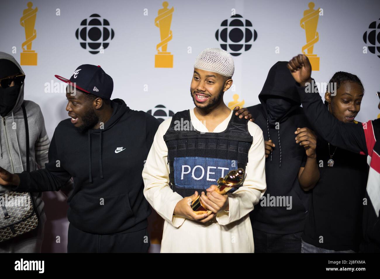 Toronto, Canada. 15th May, 2022. Mustafa poses for a photograph at the ...