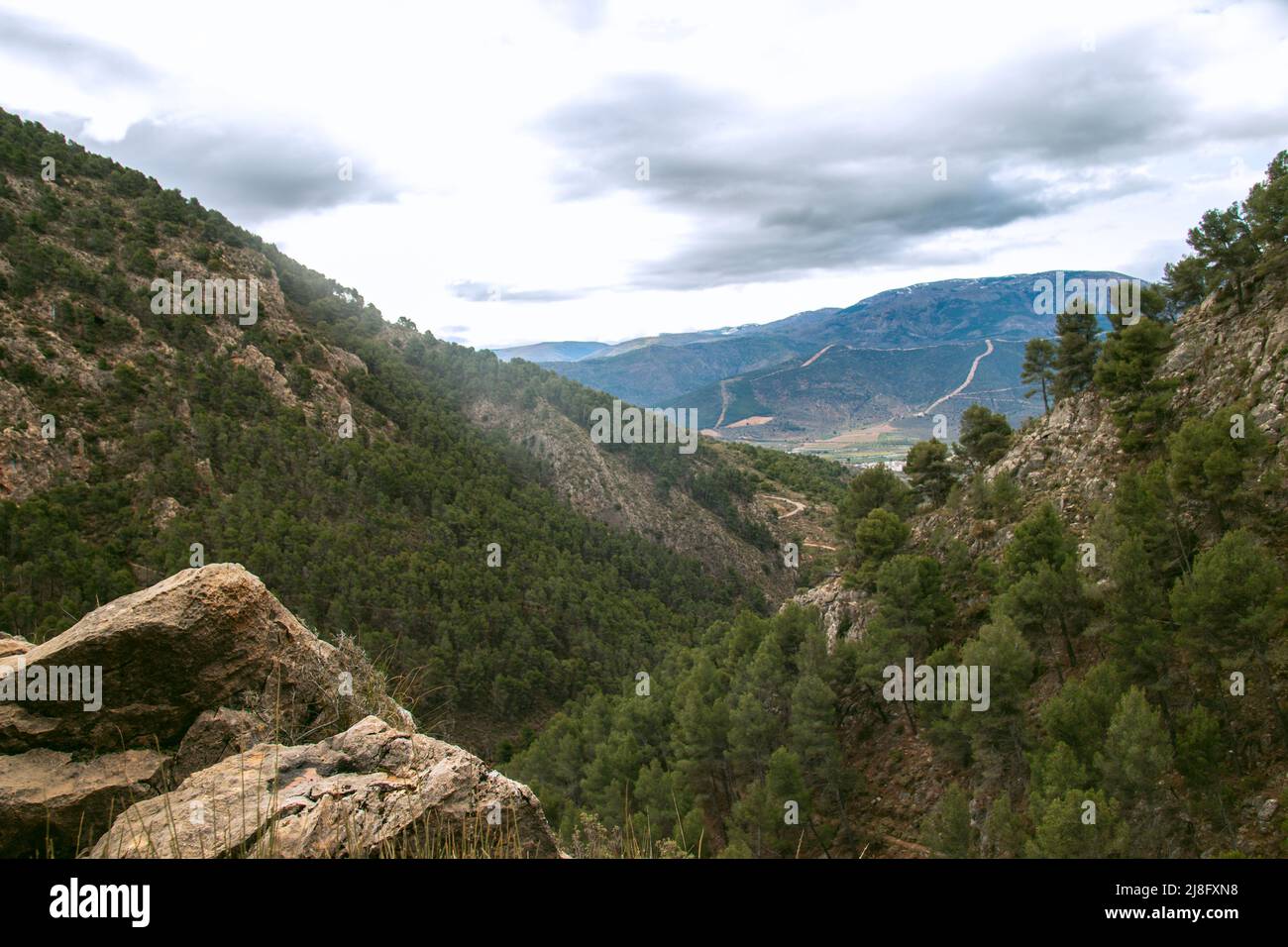 Mountain range of Gador, Spain Stock Photo - Alamy