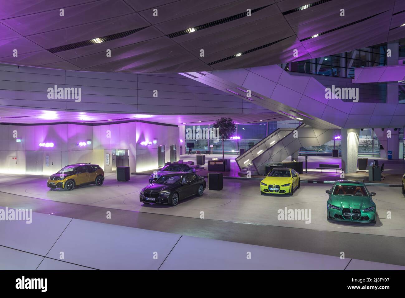 BMW Welt - a multifunctional exhibition center, which combines the ...