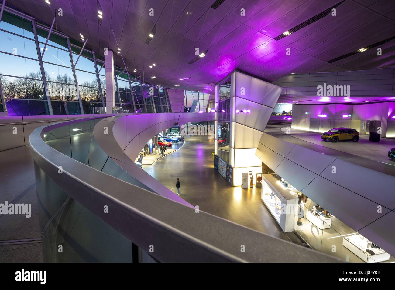 BMW Welt - a multifunctional exhibition center, which combines the ...