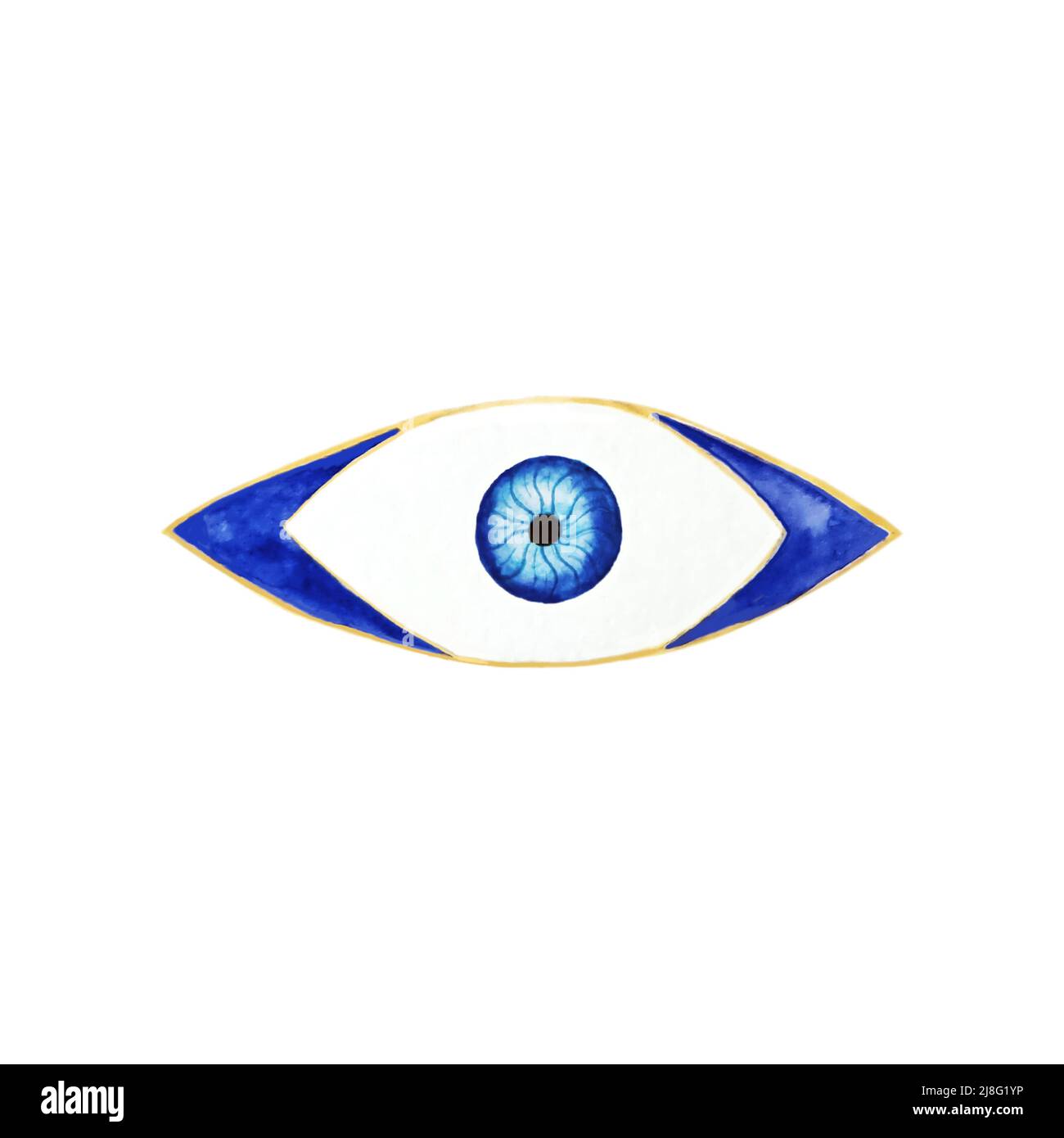 Modern amulet design.Hamsa eye, karma, magical witchcraft symbol.Evil ...