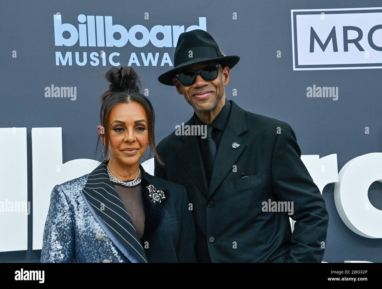 Las Vegas, United States. 16th May, 2022. Lisa Padilla and Jimmy Jam ...
