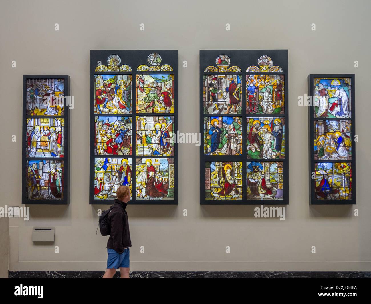 Medieval and Renaissance Gallery, Victoria and Albert Museum, South ...