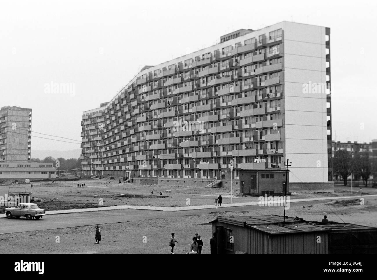 Soviet plattenbau Black and White Stock Photos & Images - Alamy