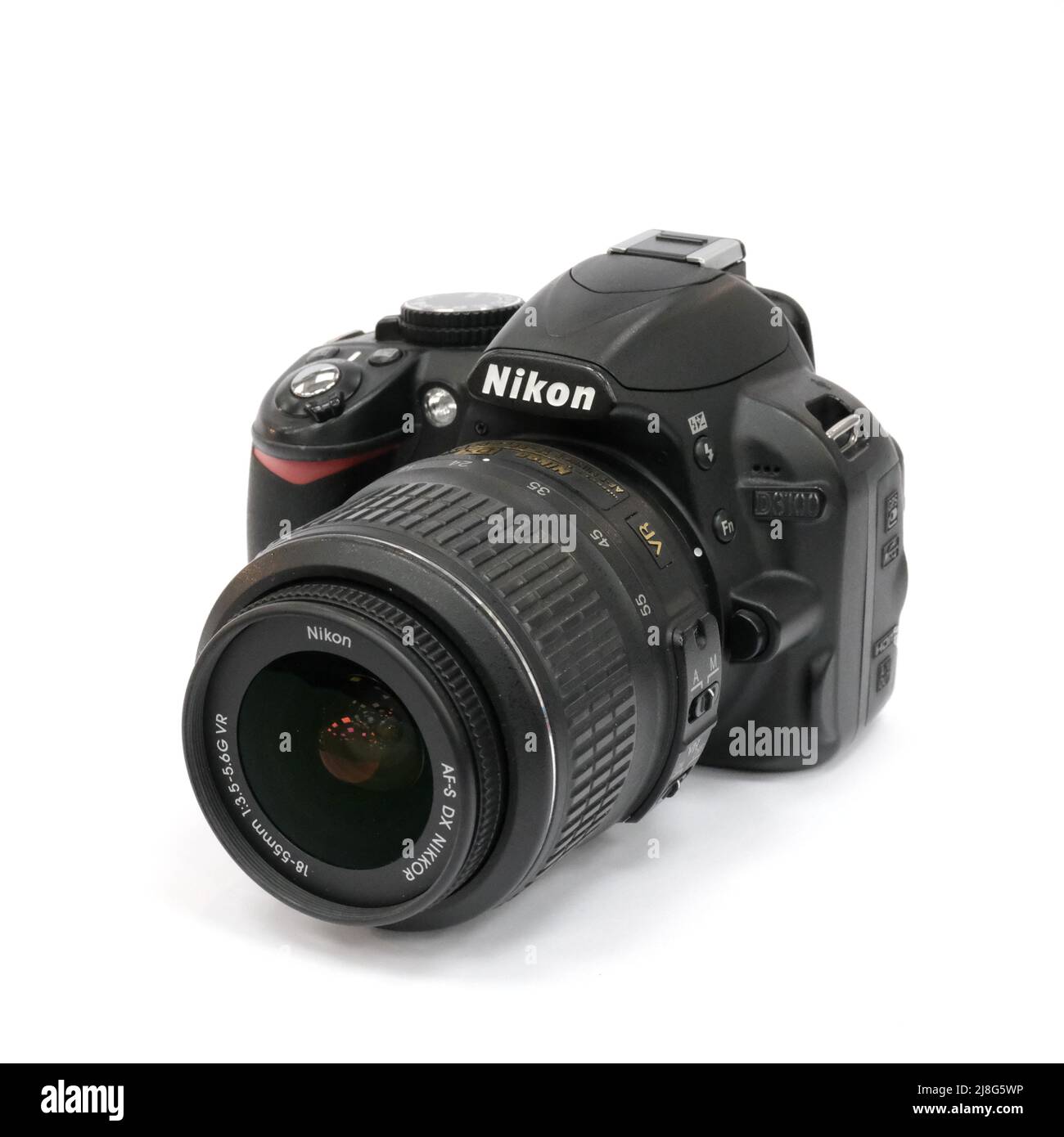 Dslr nikon d3100 Cut Out Stock Images & Pictures - Alamy