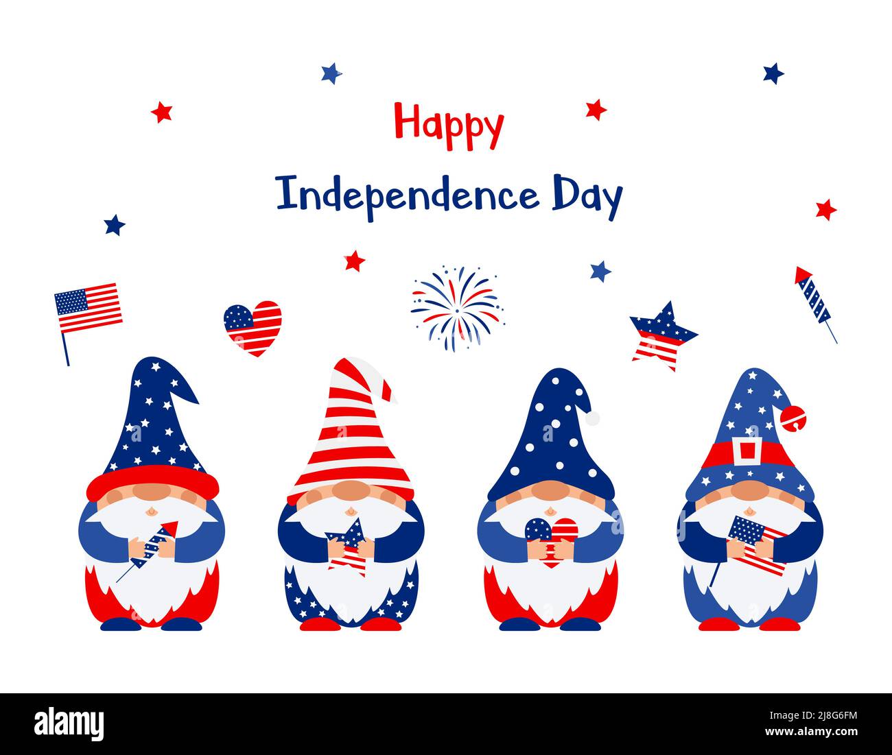 Us patriotic symbols Stock Vector Images - Alamy