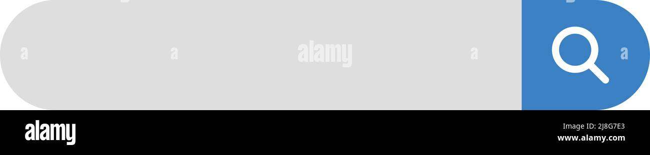 Modern search box and copy space. Editable vector Stock Vector Image ...