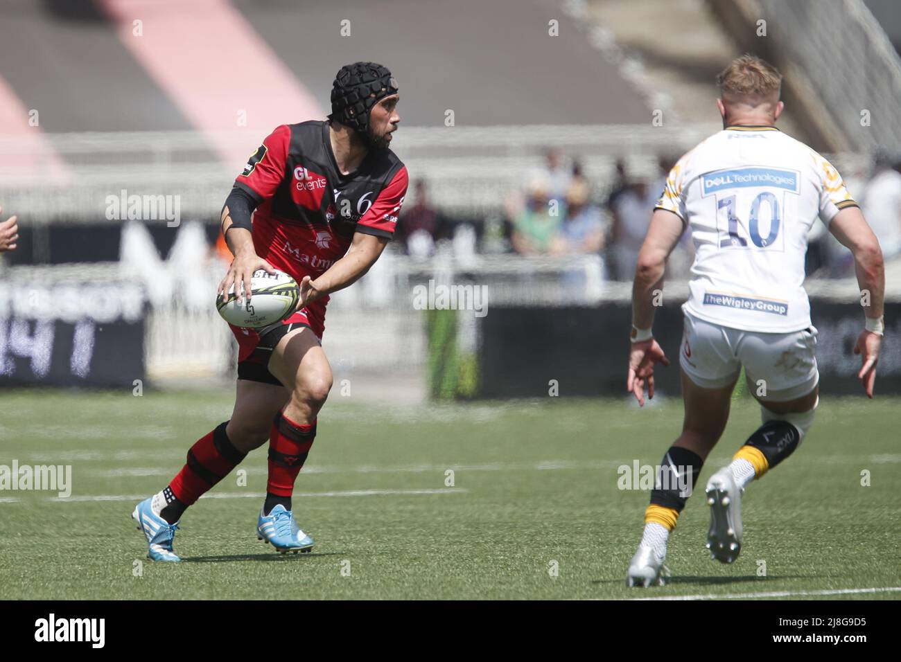 Charlie NGATAI of Lyon during the EPCR Challenge Cup, Semi Finals rugby ...