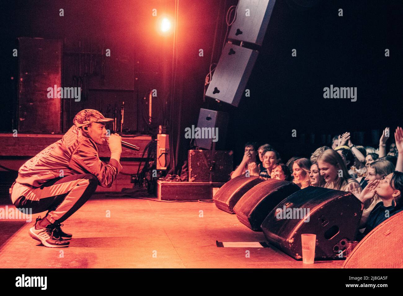 Copenhagen, Denmark. 15th May, 2022. The Irish rapper and lyricist ...