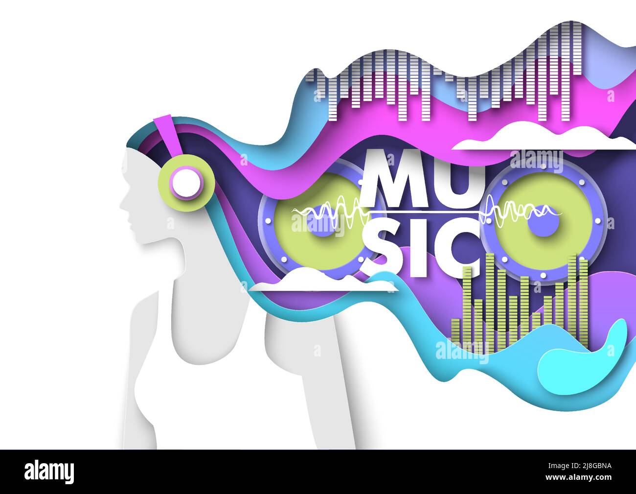 Pop music poster Stock Vector Images - Alamy