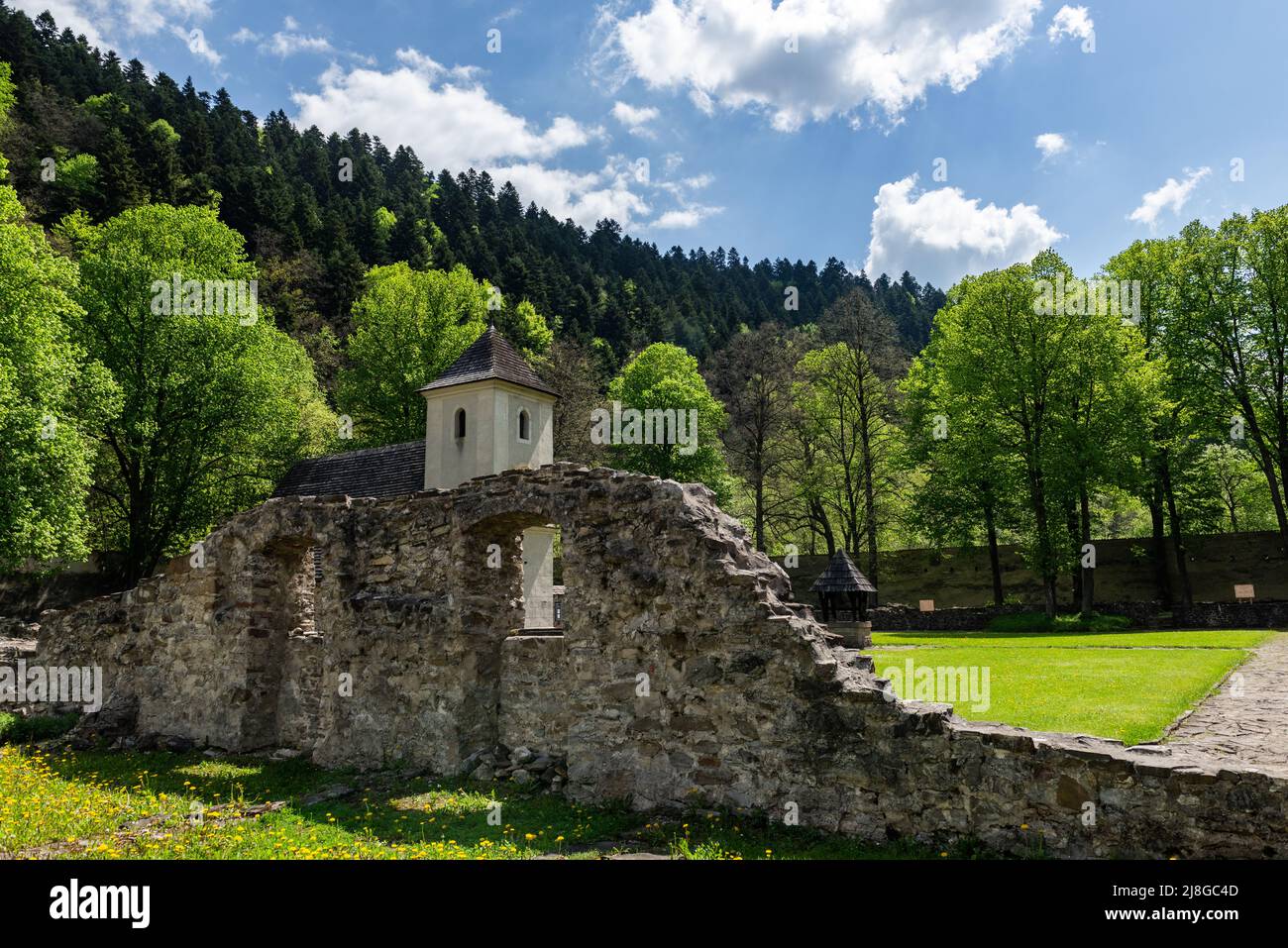 Red Monastery in Slovakia. Pieniny Mountains Architecture and Landmarks ...