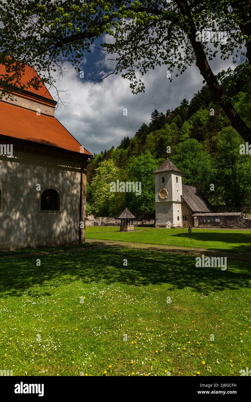 Red Monastery in Slovakia. Pieniny Mountains Architecture and Landmarks ...