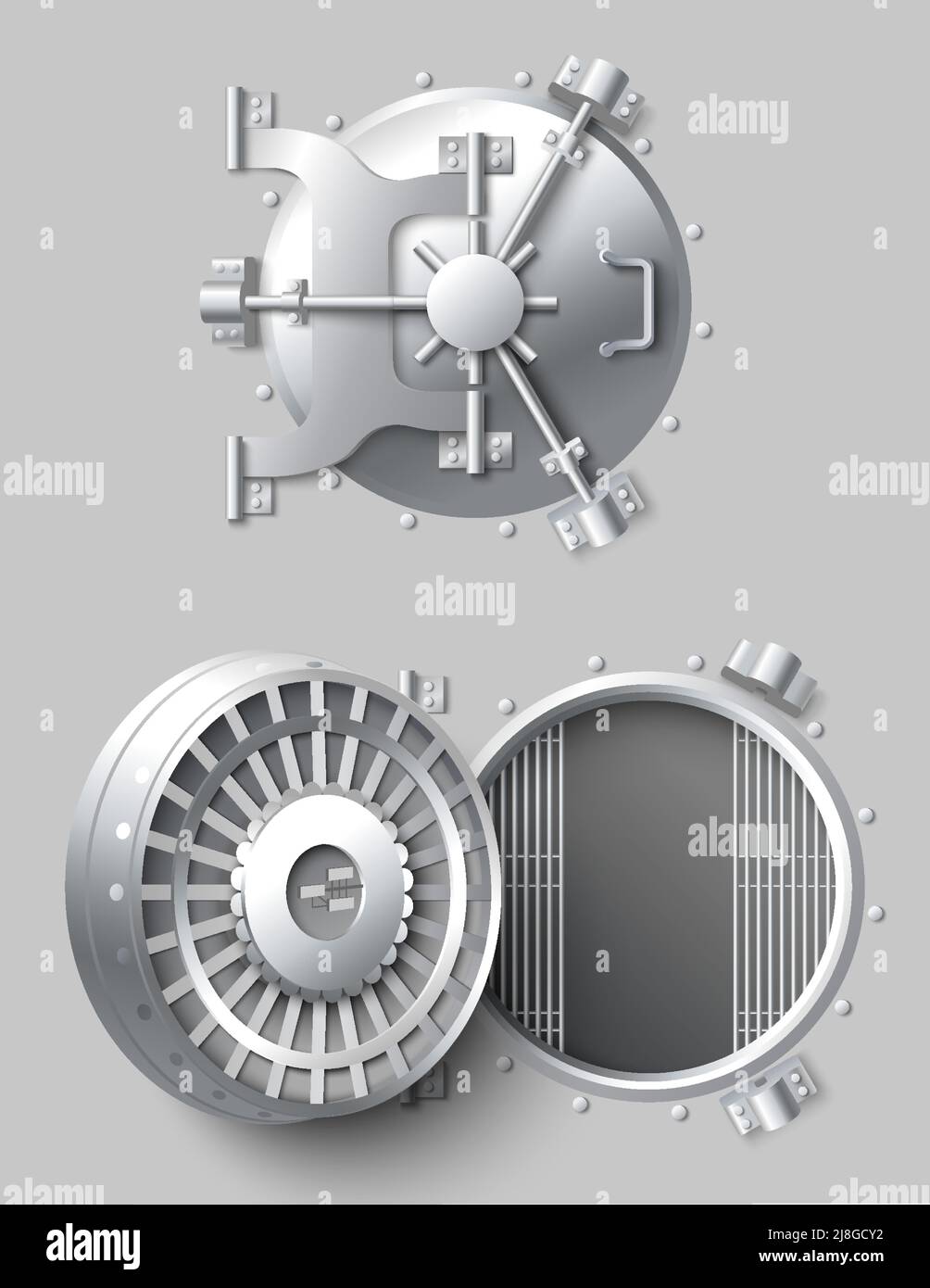 Safe box bank lock realistic vector design Stock Vector Image & Art - Alamy