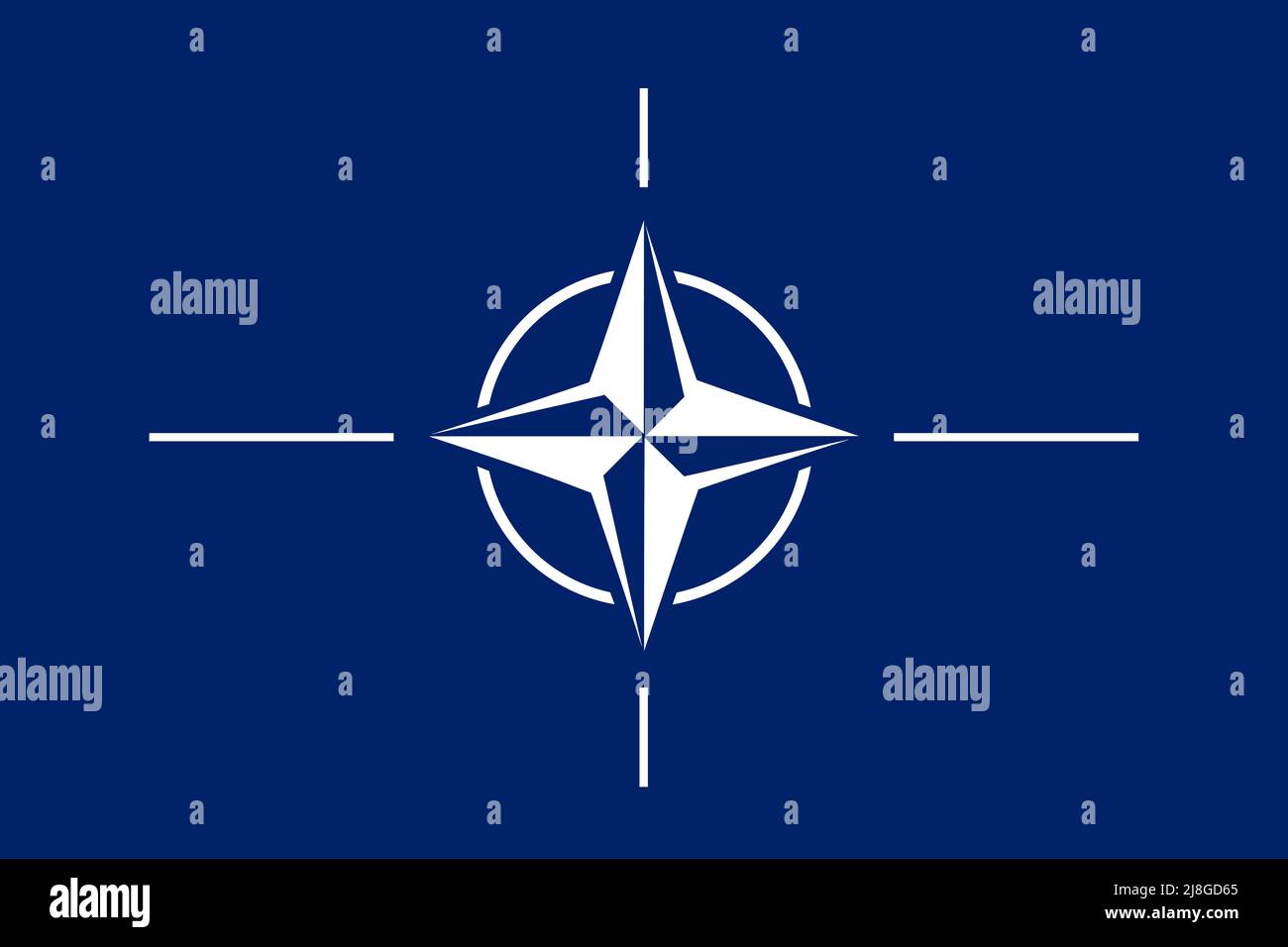 North atlantic alliance flag hi-res stock photography and images - Alamy