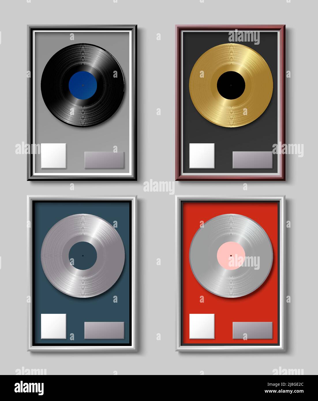Platinum record Stock Vector Images - Alamy