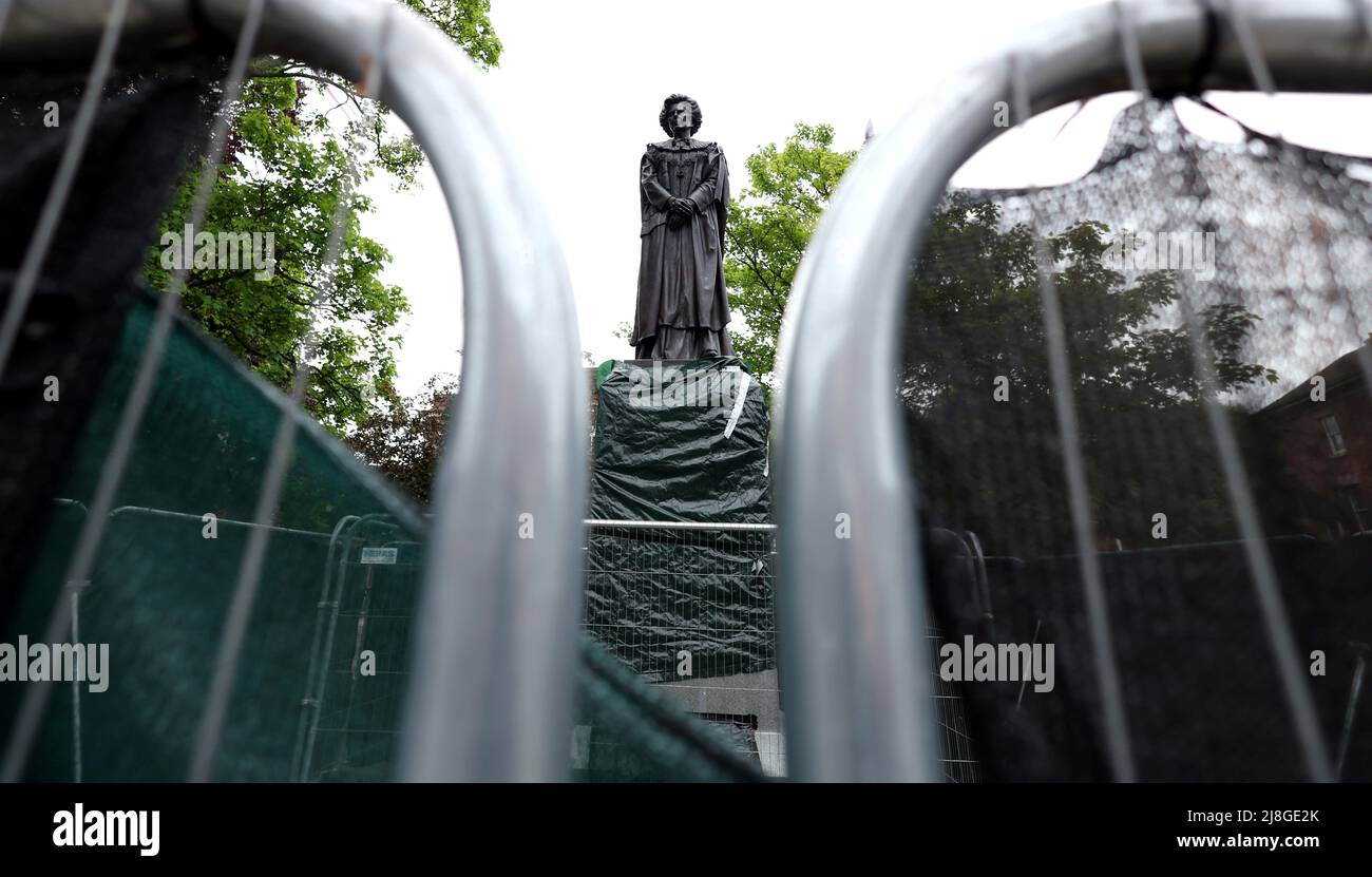 Thatcher statue grantham hi-res stock photography and images - Alamy