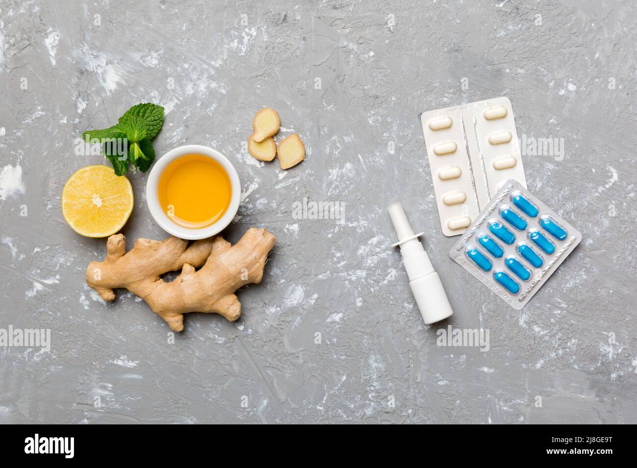 Natural cold and flu home remedies. Natural ingredients for immunity ...