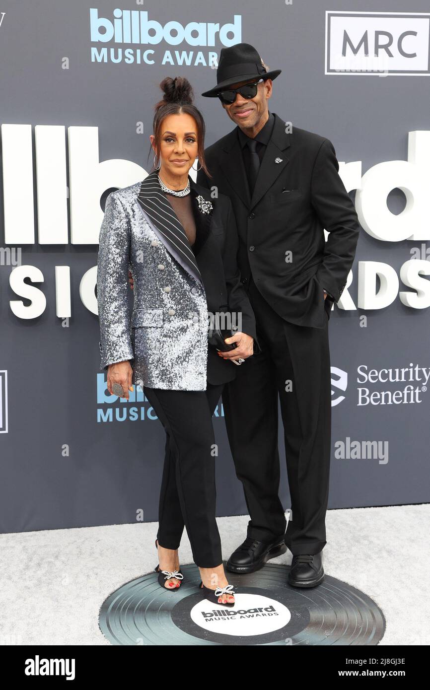 Las Vegas, NV, USA. 15th May, 2022. Lisa Harris, Jimmy Jam at arrivals ...