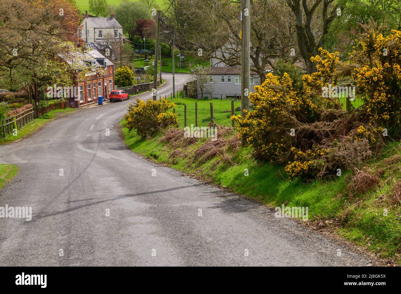 The Hamlet of Commondale in the North York Moors National Park Stock ...